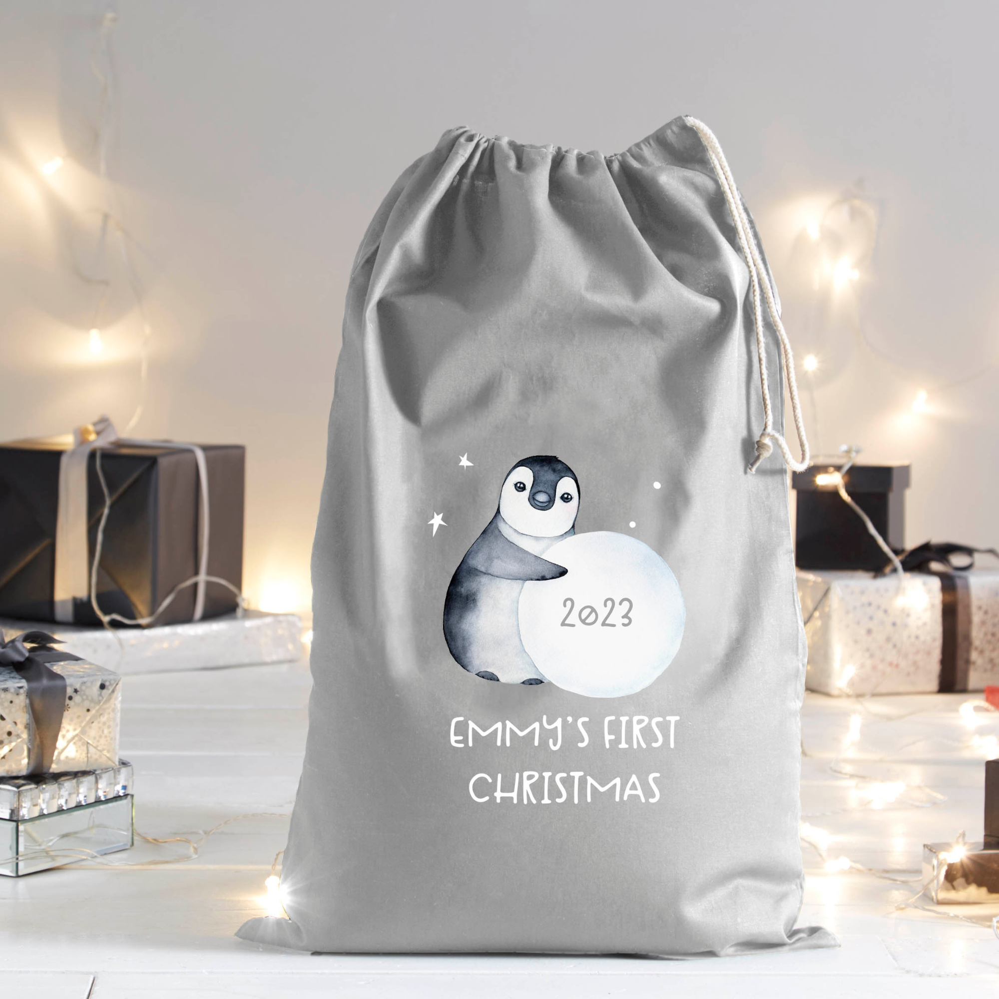 Personalised Santa Sack | Baby's First Christmas – Koko Blossom