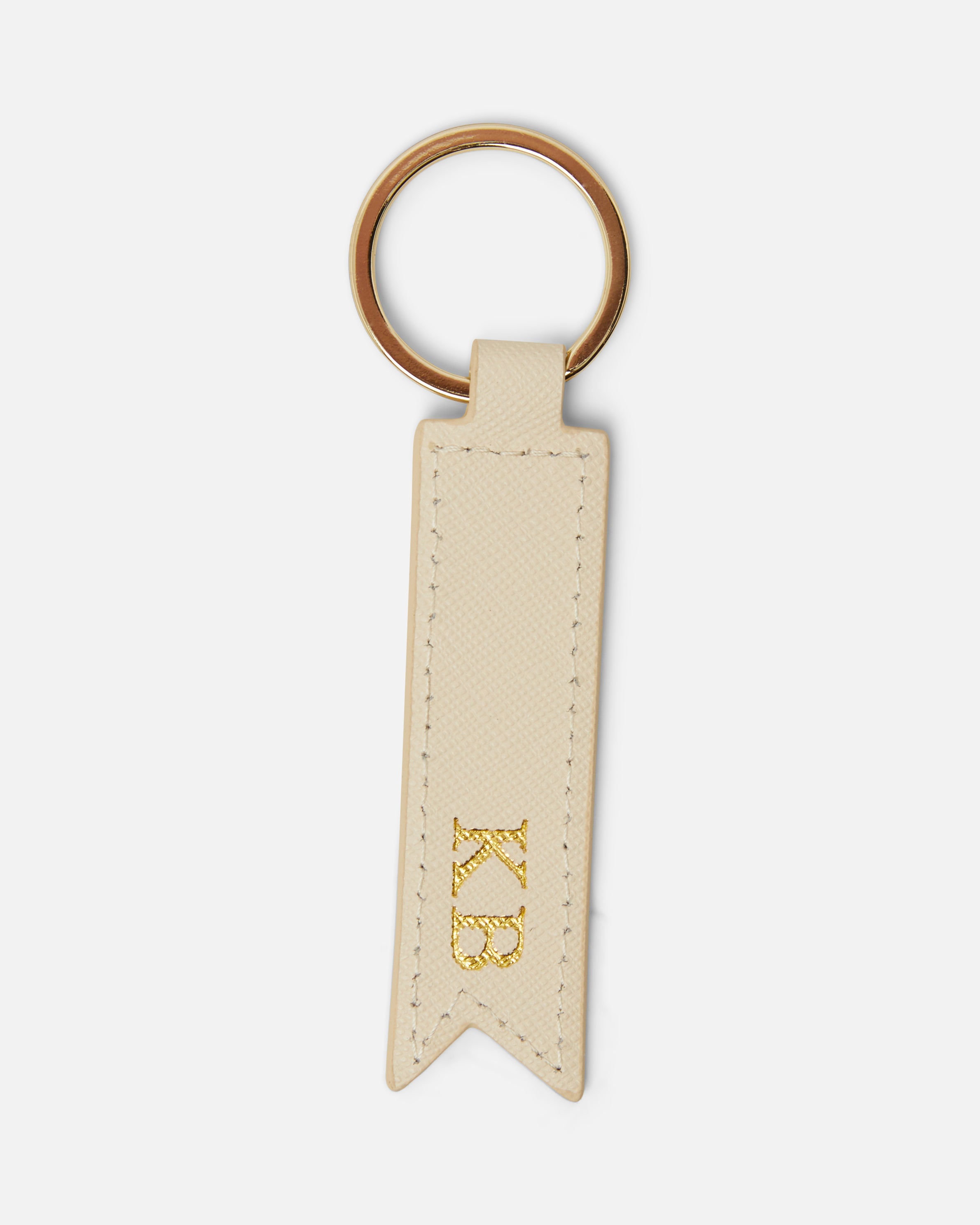 Leather Flag Keyring | Vanilla – Koko Blossom